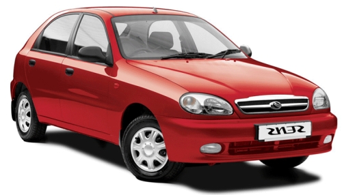 ZAZ Sens technical specifications and fuel economy